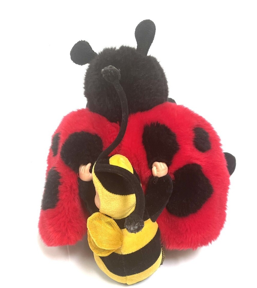 Unipack 12" Plumpee Ladybug Plush Stuffed Animal with Anne Geddes ...