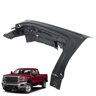 Left 23303550 Primed Fender Front Steel Fit For GMC Sierra 1500/2500 ...