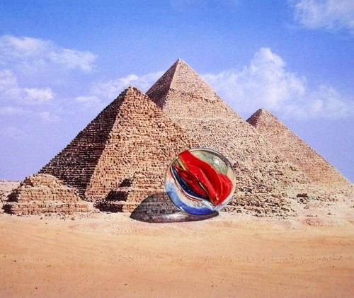 Doug Webb "Reborn Pyramid" Giclee Art Print Signed and Framed Vintage ...