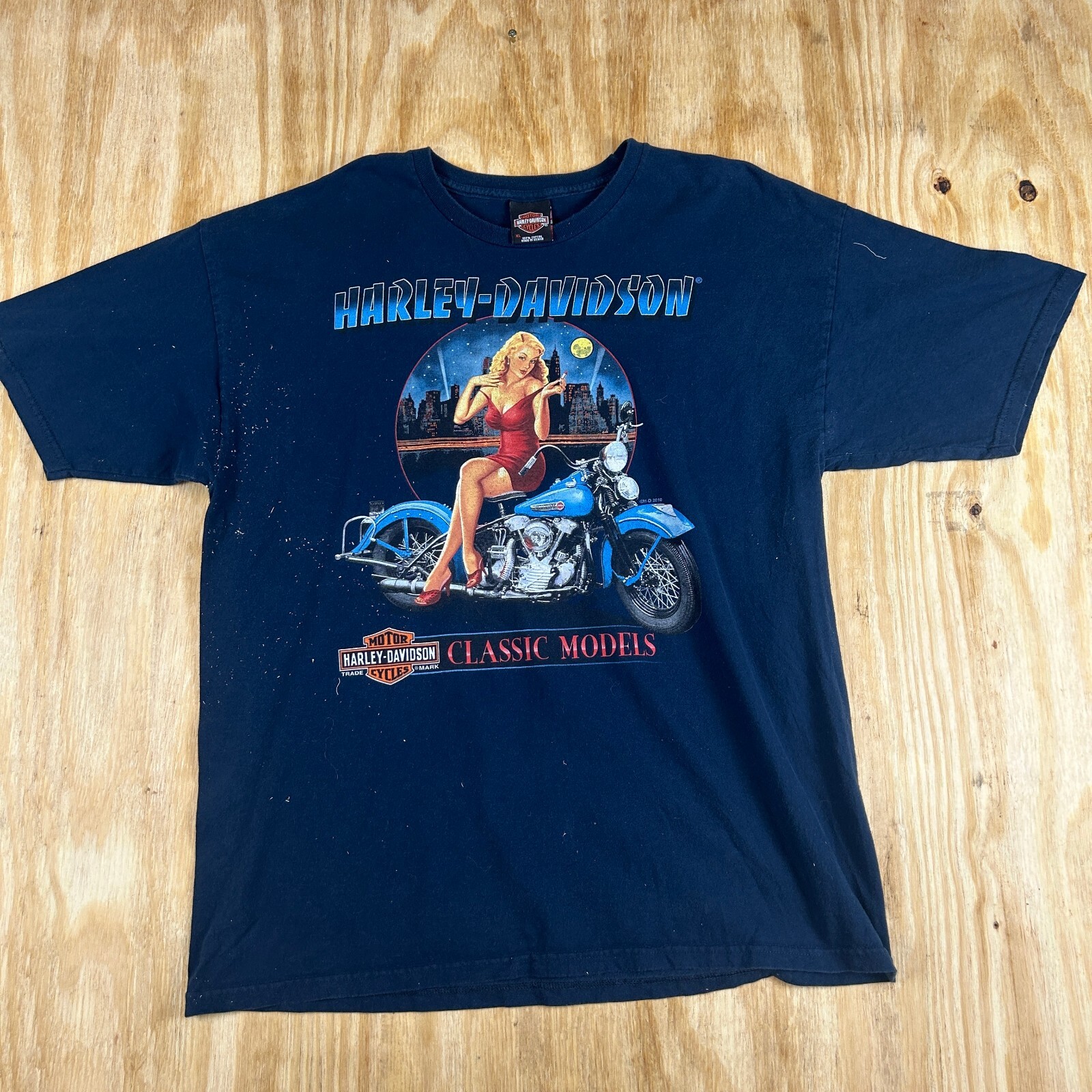 VTG Harley-Davidson Motorcycle Bikers Retro Collector… - Gem