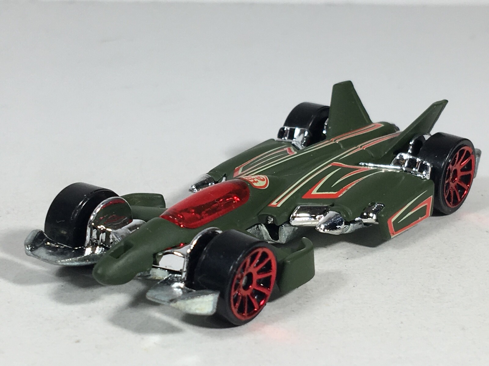 Hot Wheels 2008 Jet Threat 3.0 Matte Olive Green HW Team: Jet Rides ...