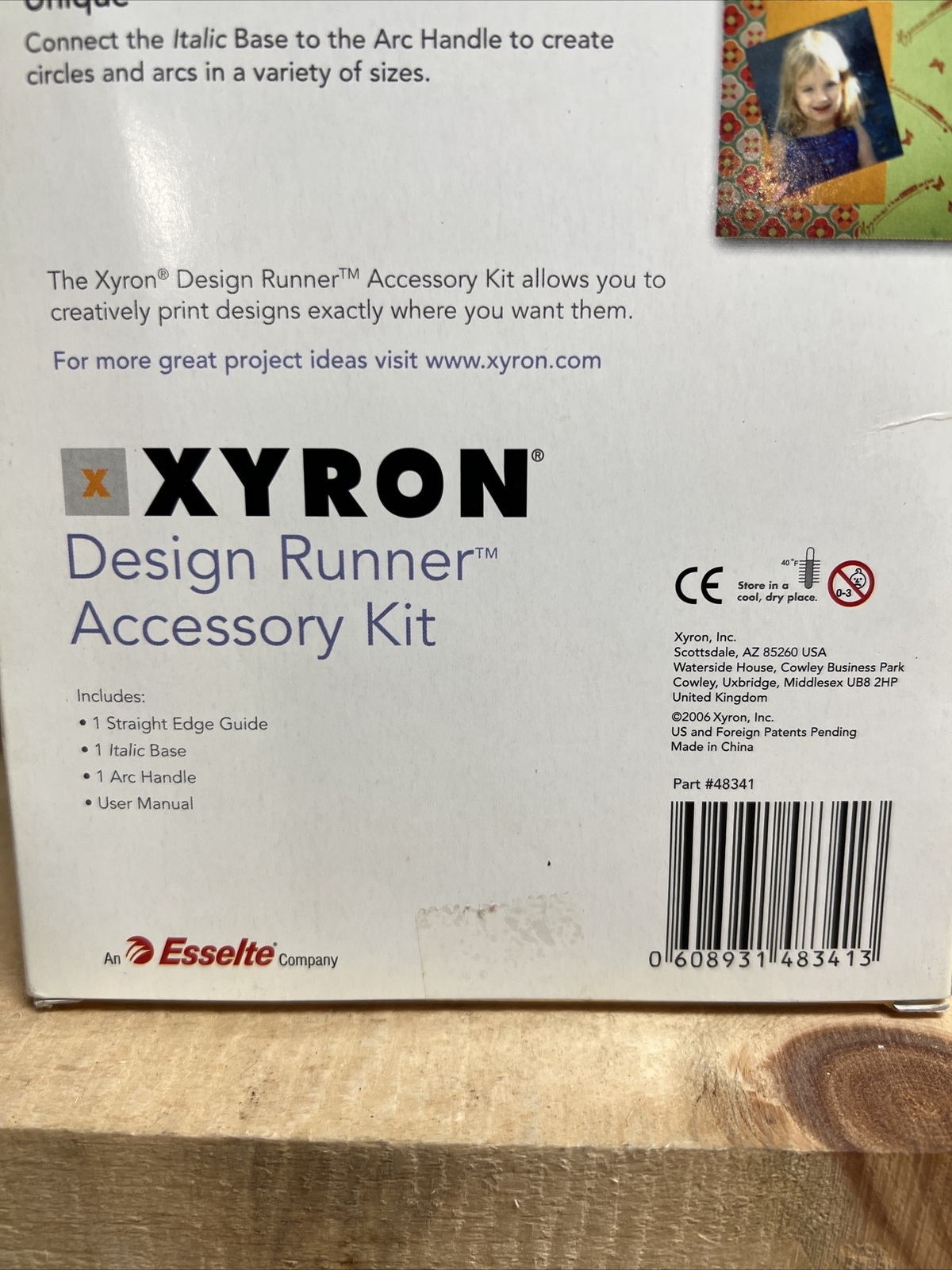 Design Runner Accessory Kit XYRON 48341 Straight Edge Guide-Brand New ...