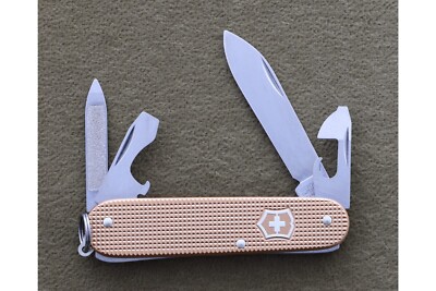 Victorinox Swiss Army Alox Cadet knife. Copper Alox handles. | eBay