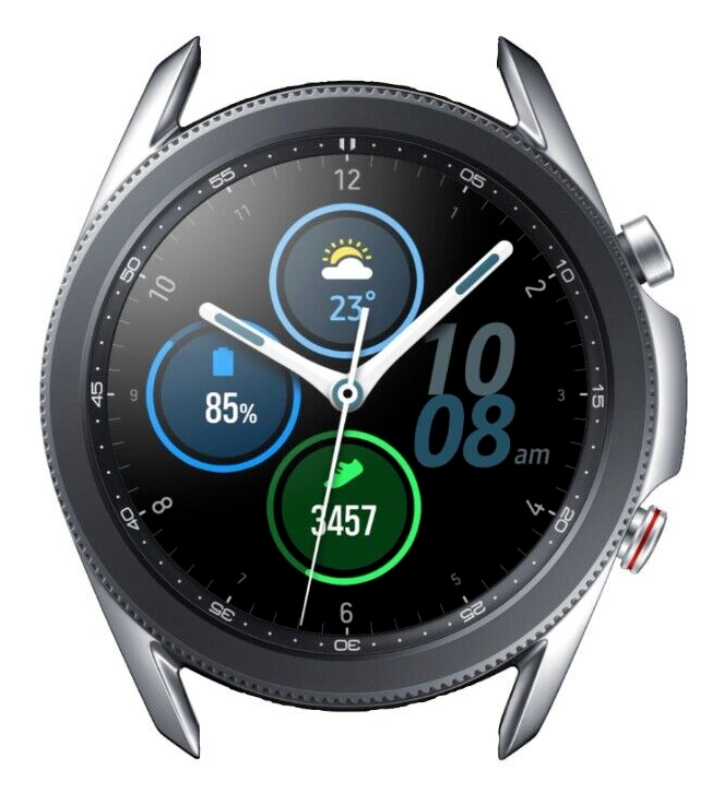 Samsung Galaxy Watch 3 SM-R845U 45mm Smartwatch - Network Unlocked ...