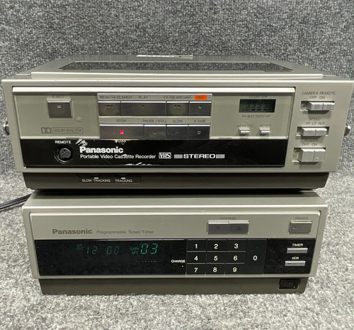 Panasonic Video Cassette Recorder VCR PV-6000 VHS With Programmable ...
