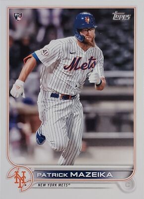 2022 Topps #166 Patrick Mazeika - New York Mets rookie | eBay