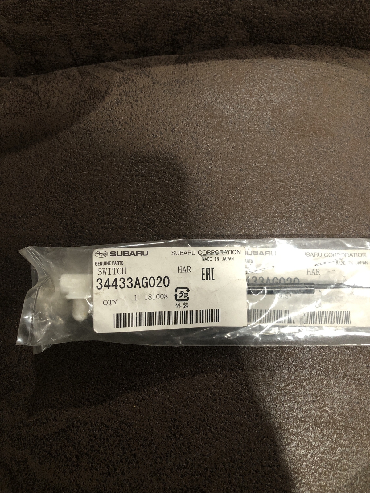 Subaru 34433AG020 Genuine OEM Factory Original Switch for sale online ...