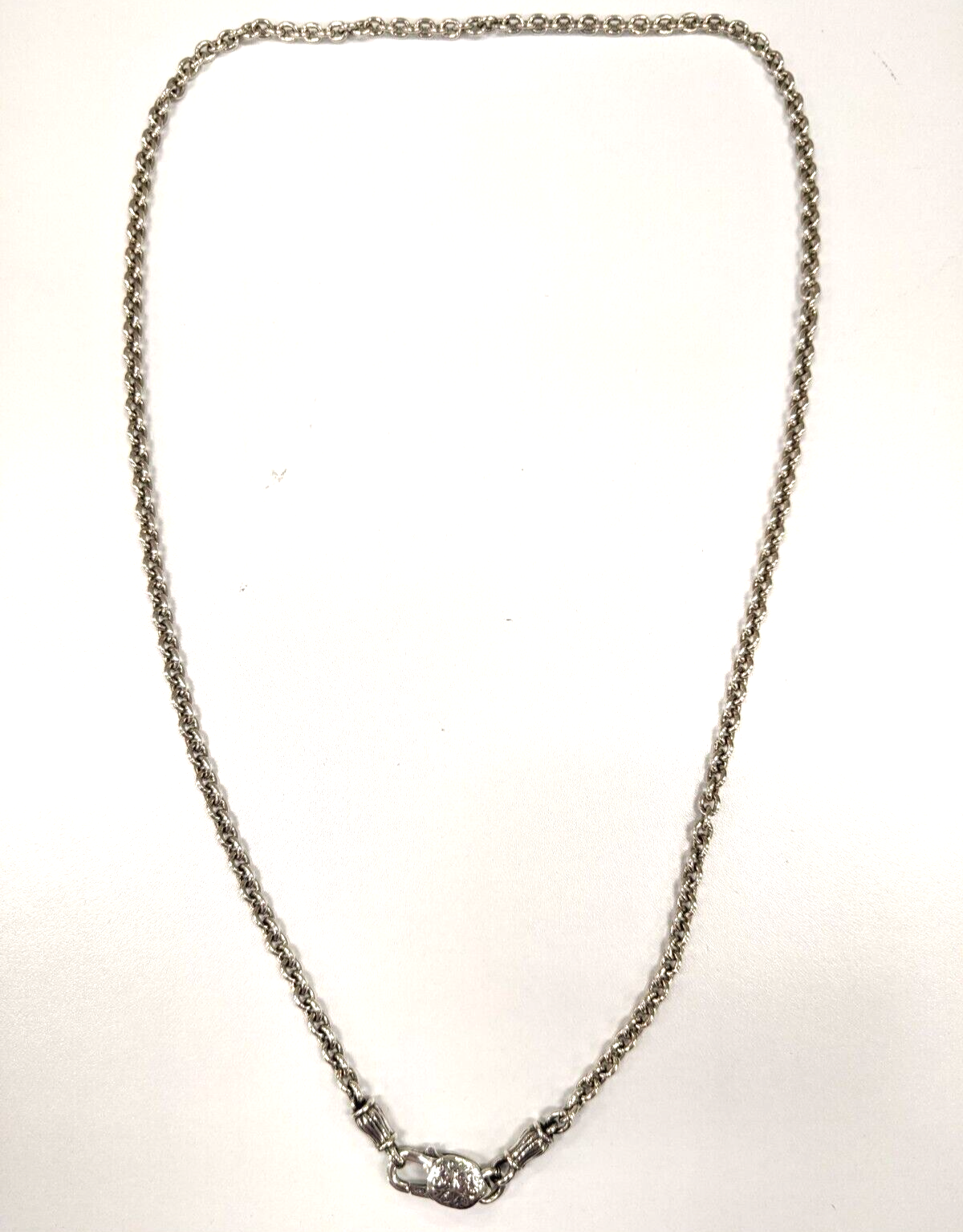Konstantino Sterling Silver 3.6mm Cable Chain, 22 inch NEW | eBay