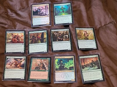 MTG Elf x10 Darkwatch Elves/Lifecraft cavalry/Farhaven Elf/Joraga ...