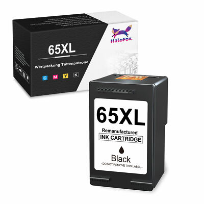 65XL Black Ink for HP ENVY 5000 5010 5012 5014 5020 5030 5032 5052 5055 ...