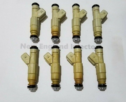 36LB Fuel Injectors Genuine Bosch Upgrade Chevy Ford Dodge Set of 8 ...