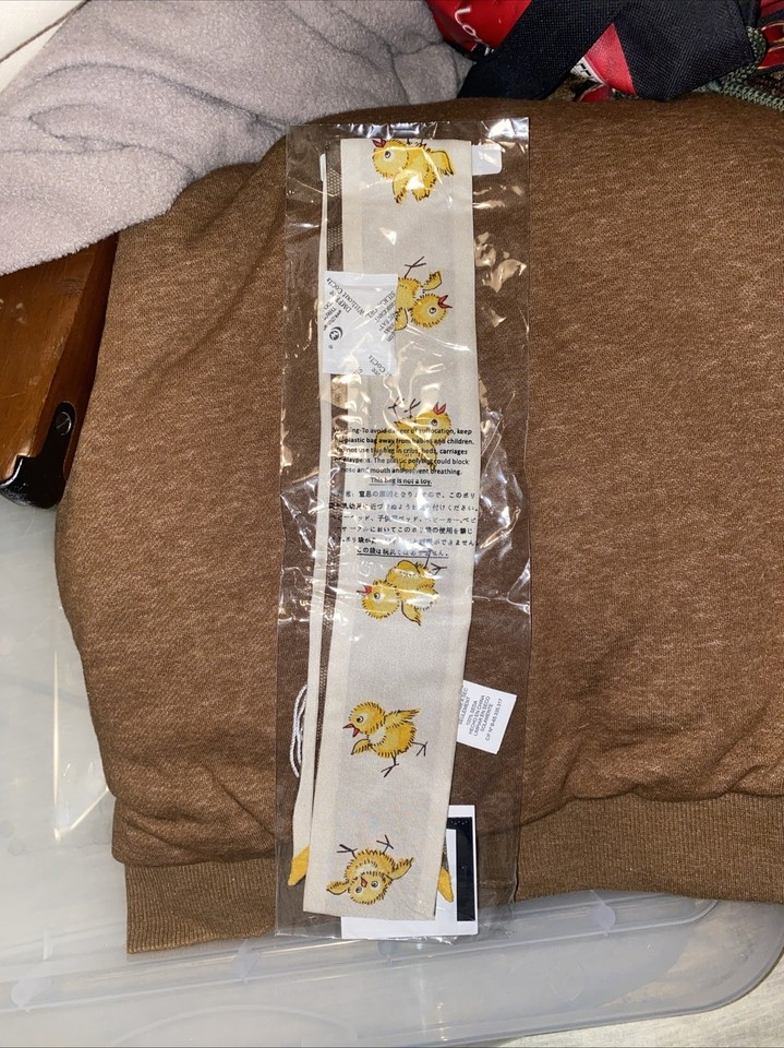 Signature Coach Chick Print Silk Skinny Scarf RARE Easter Chicken | eBay