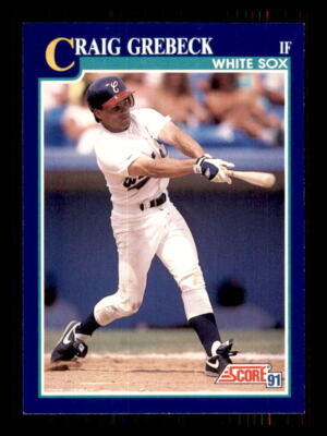 1991 Baseball Score Craig Grebeck Chicago White Sox #69 | eBay