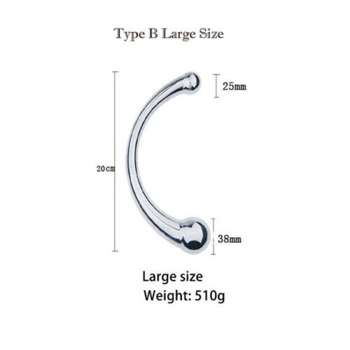 Stainless Steel Anal Hook Butt Plug Vagina Prostate Massager Dildo Sex ...