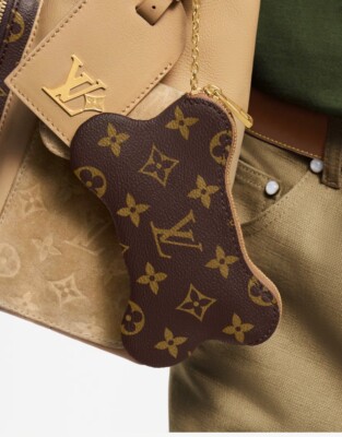 Louis Vuitton - DOG BONE KEY POUCH LV NEW Authentic Bag M12616 Pharrell ...