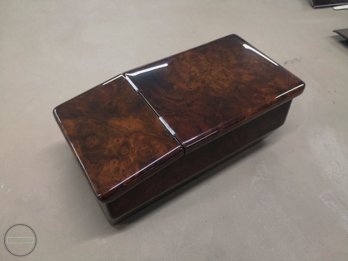 Mercedes r107 wood box cassette burled walnut Mercedes Sl | eBay UK