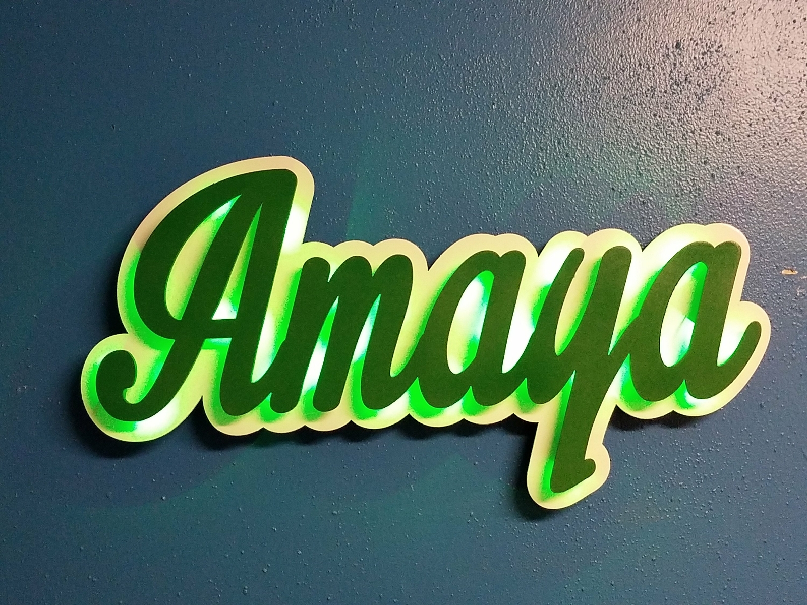 Lighted Name Signs- Wedding decor, word sign, Name sign, Lighted name ...