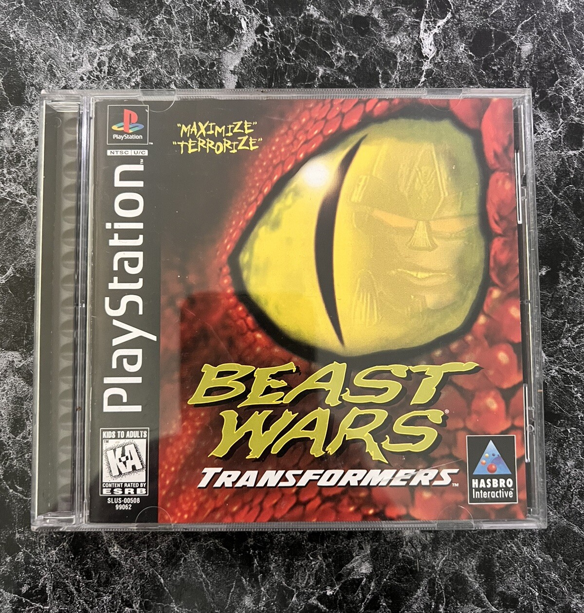 Beast Wars Transformers Sony PlayStation 1 (PS1) Complete w/ Manual and ...