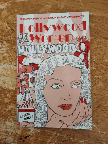 VINTAGE MAGAZINE TITLED THE TIJUANA BIBLE BOOK 8 HOLLYWOOD WOMEN ...