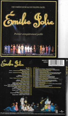 2 CD EMILIE JOLIE PREMIER ENREGISTREMENT PUBLIC DE 2002 49 TITRES (PH ...