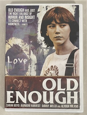 Old Enough DVD NEW Scorpion Releasing Sarah Boyd Rainbow Harvest Danny Aiello | eBay