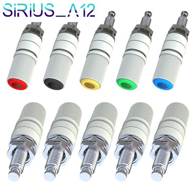 High Current 5mm Banana Female Socket Binding Post Terminal Connector ...