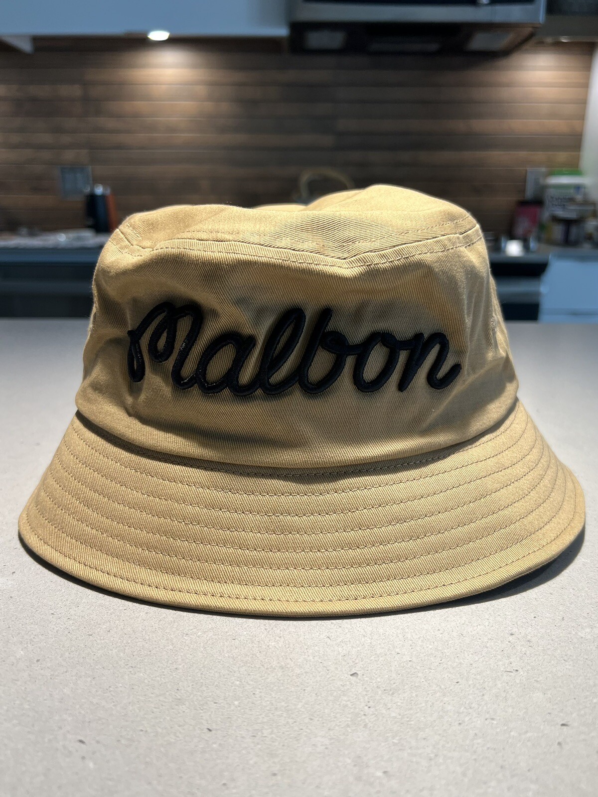 Malbon Golf Script Logo Bucket Hat | eBay