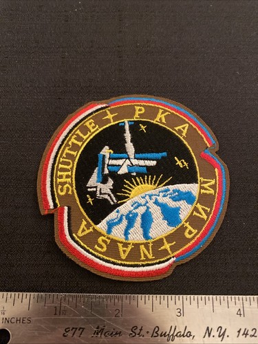 NASA SHUTTLE MIR 4 INCH PATCH | eBay