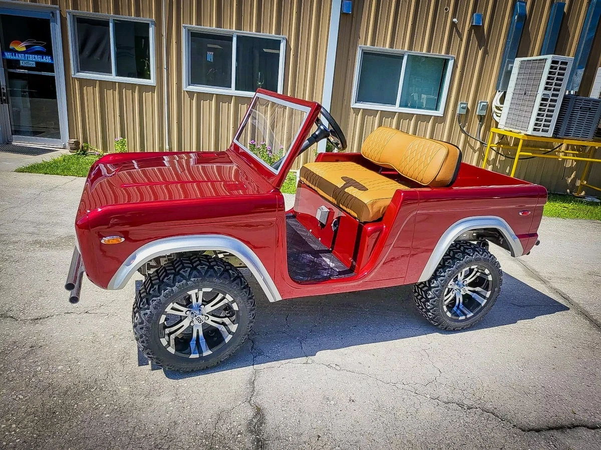 The Tiny Bronco Golf Cart of Your Dreams
