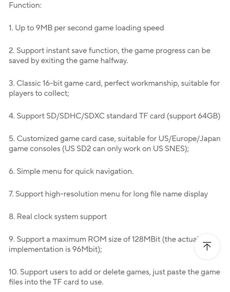 Super Nintendo FX SD2 DSP Chip SA-1 RPG RTC EverDrive Multi Cart SNES ...