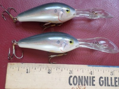 (2) Rapala Down Deep Rattlin Fat Rap Crankbait Fishing Lures | eBay