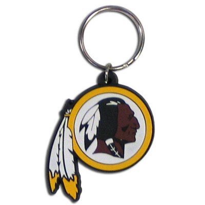 Washington Redskins Logo Flexi Split Ring Key Chain NFL Football | eBay