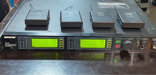 Shure UR4D + 2 UR1 / Q5 740-814 MHz | eBay