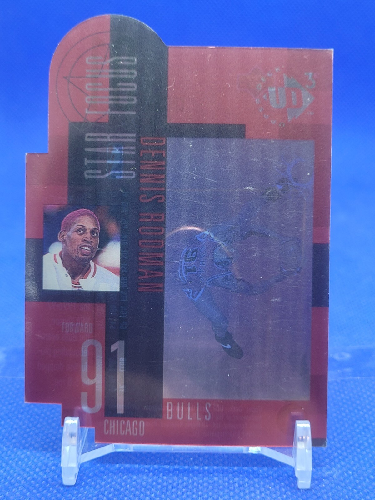 1996-97 Upper Deck UD3 Star Focus Dennis Rodman #31 HOF | eBay