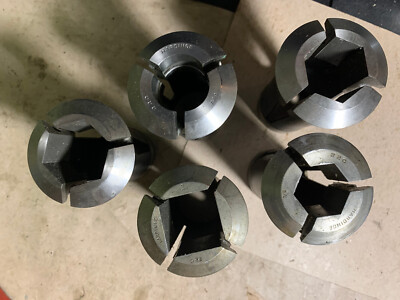 Lot of 5 22C Collets Hardinge Round Square Hex | eBay