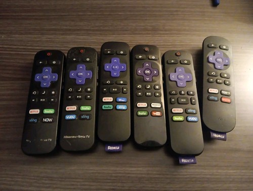 Lot of 6 Roku Remotes Various Models | eBay