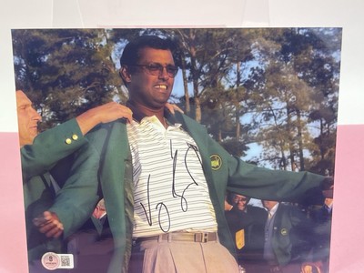 2000 Masters Champion Vijay Singh HAND SIGNED 8x10 PHOTO Beckett BAS | eBay