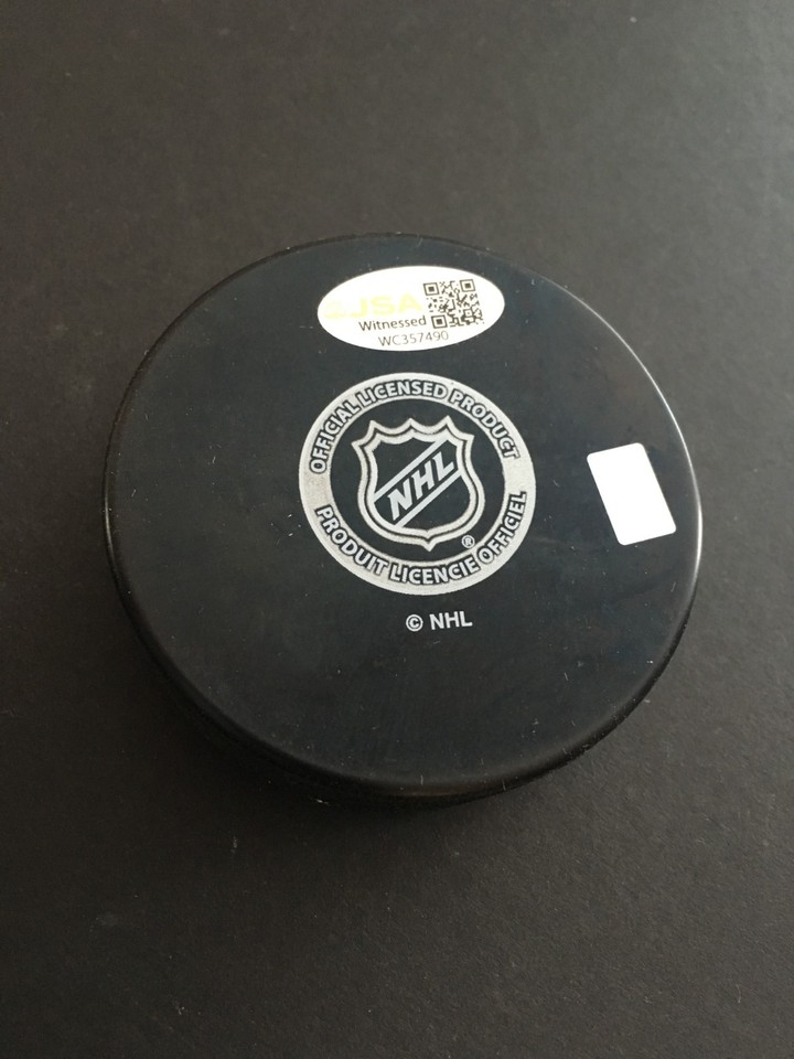 TERRY O'REILLY AUTOGRAPHED PUCK " THE ENFORCER" INSCRIPTION JSA | eBay