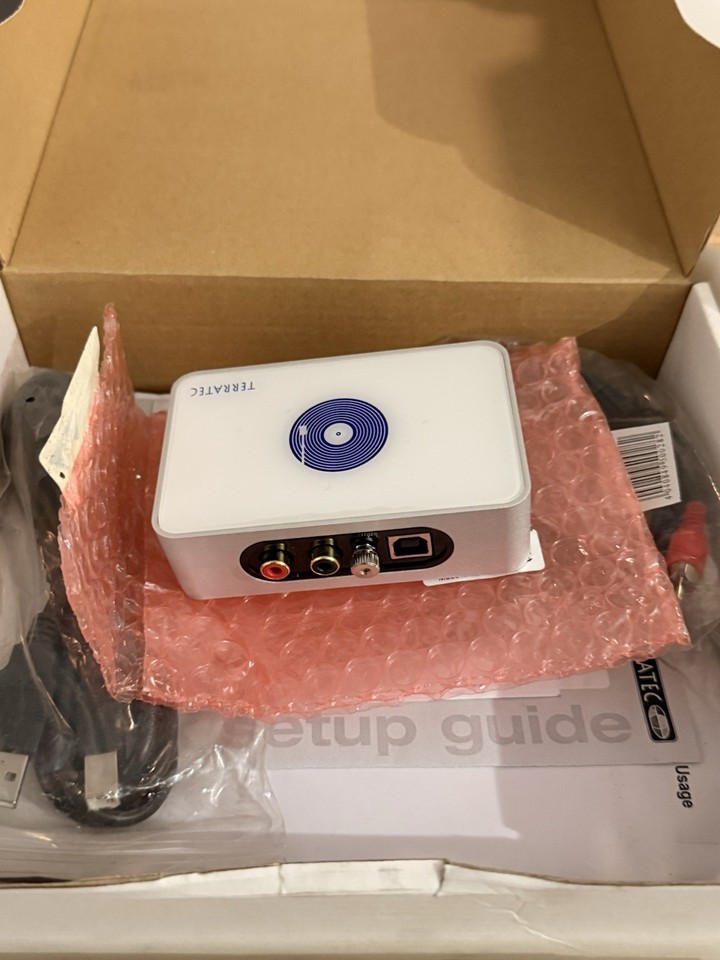 TerraTec Phono PreAmp iVinyl Audio Digitalisation | eBay UK
