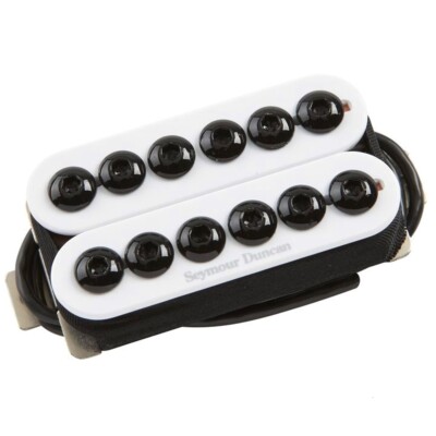 Seymour Duncan SH-8b Invader White Bridge Humbucker Guitar Pickup 11102 ...