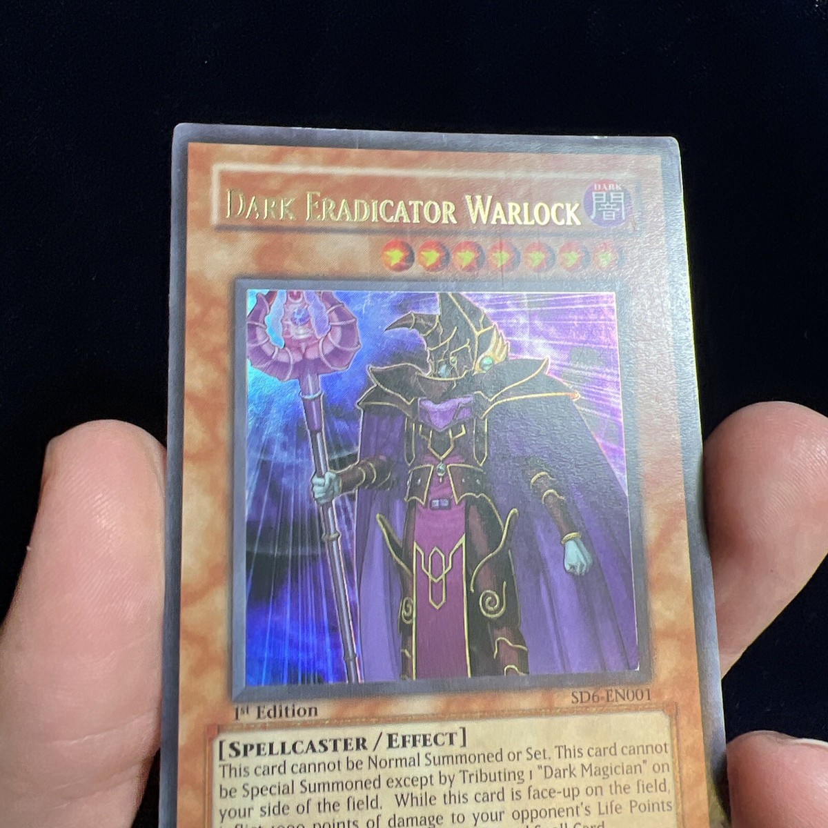 Dark Eradicator Warlock Deck Yu Gi Oh! Structure Deck