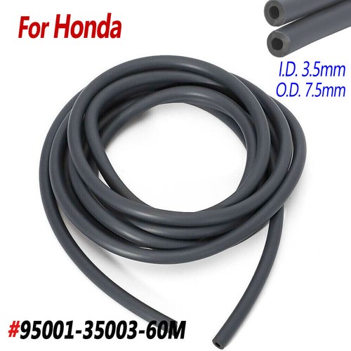 For Honda Rubber Fuel Overflow Vent Line -3.5mm ID-10 Foot Roll -95001 ...