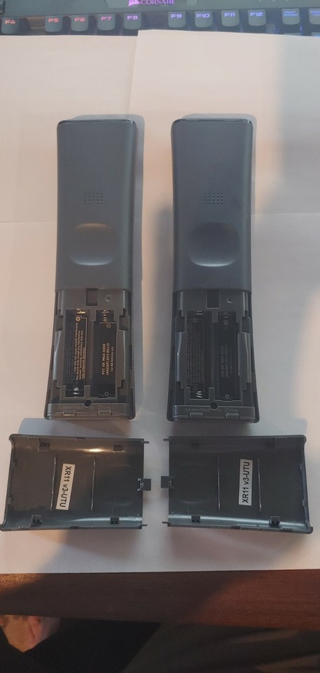 Xfinity XR11 Voice Activated Remote Control - Gray. TWO remotes ...