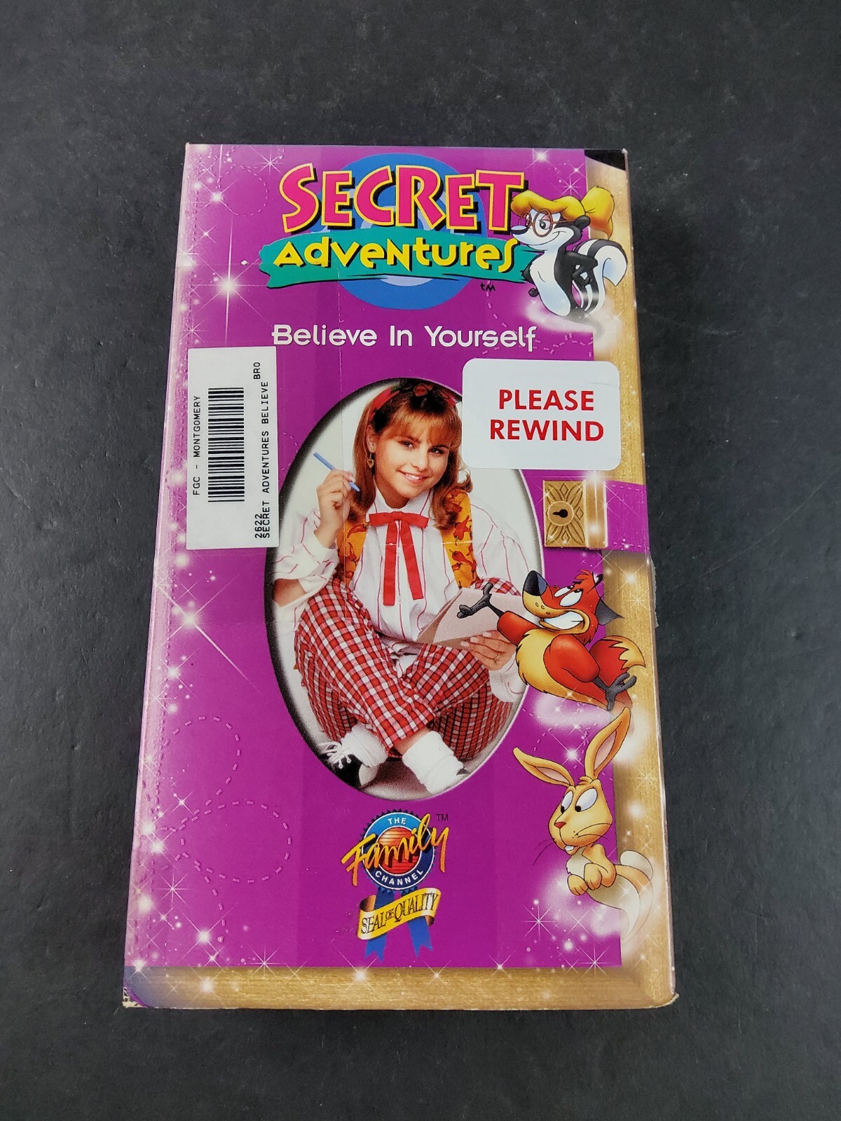 Secret Adventures Ep. 4 - Believe in Yourself (VHS, 1997, Closed ...
