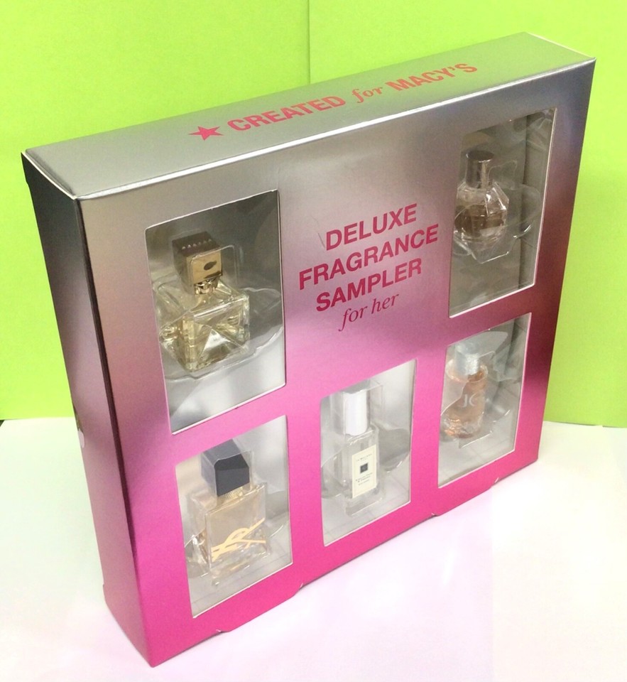 Deluxe Fragrance Sampler for HER 5-pc Coffret set - Created for Macy ...
