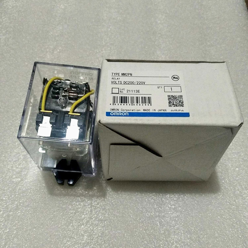 2pcs Omron Mm2pn-dc200-220v Intermediate Relay 200-220vdc for sale ...