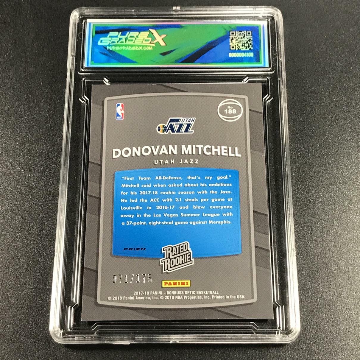 2017-18 Panini Donruss Optic - Rated Rookie Lime Green Prizm #188 ...