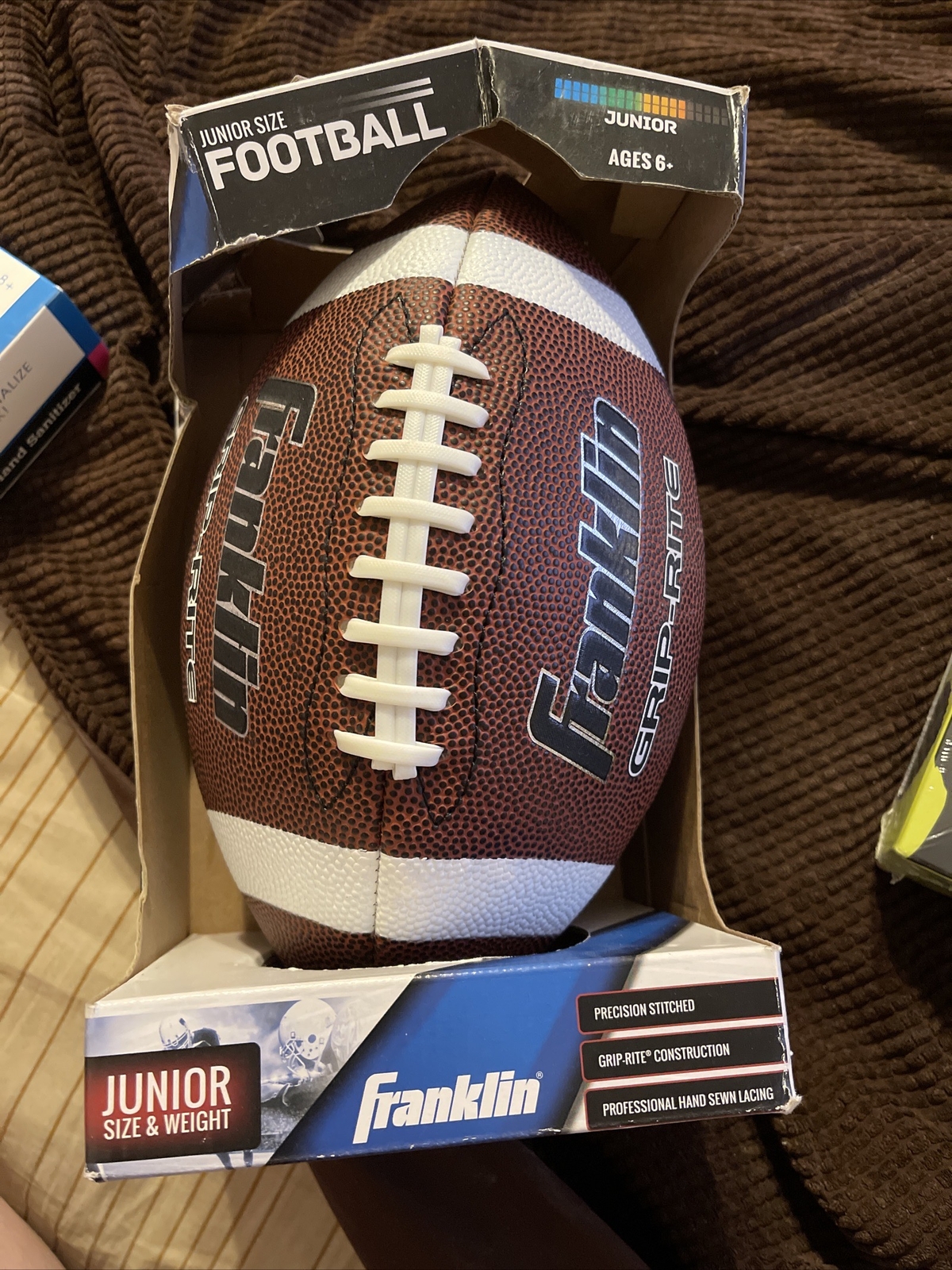 Franklin Sports - Junior + Pee Wee Kids Footballs - All-Weather ...