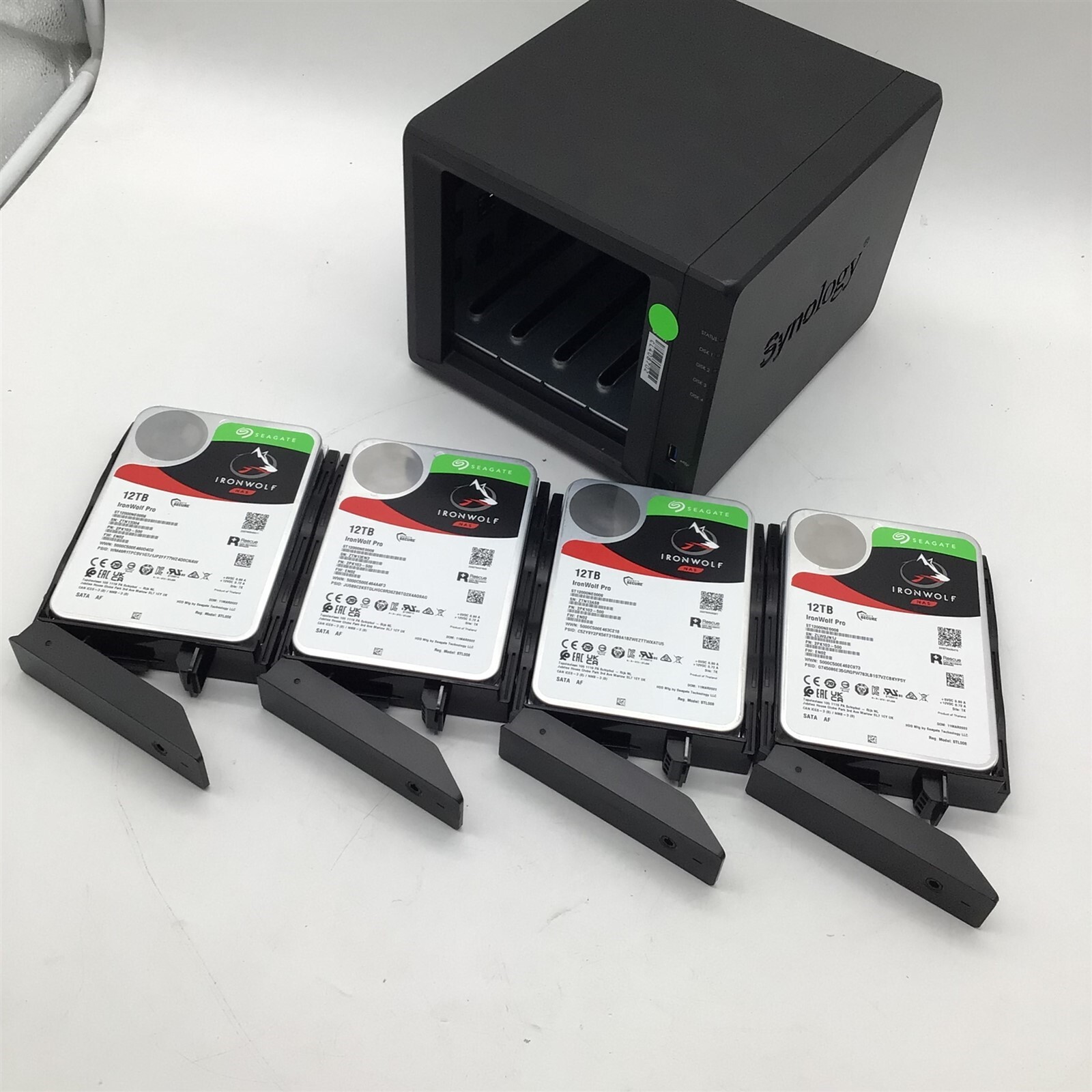 Synology DiskStation DS920+ 4-Bay NAS w/4x 12TB Iron Wolf Pro Drives | eBay