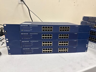 NetGear ProSafe (JGS516) 16-Ports Rack-Mountable Switch TESTED ...